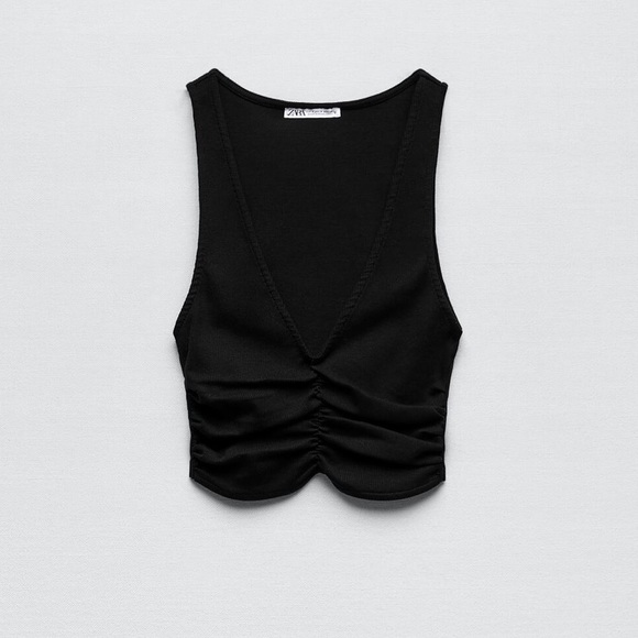 Zara | Tops | Zara Crop Tank | Poshmark